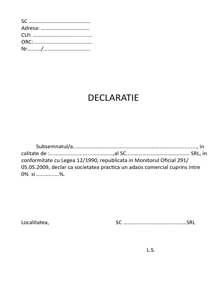 declaratie-adaos.doc