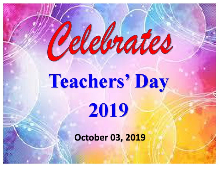 Teachers' Day | PDF