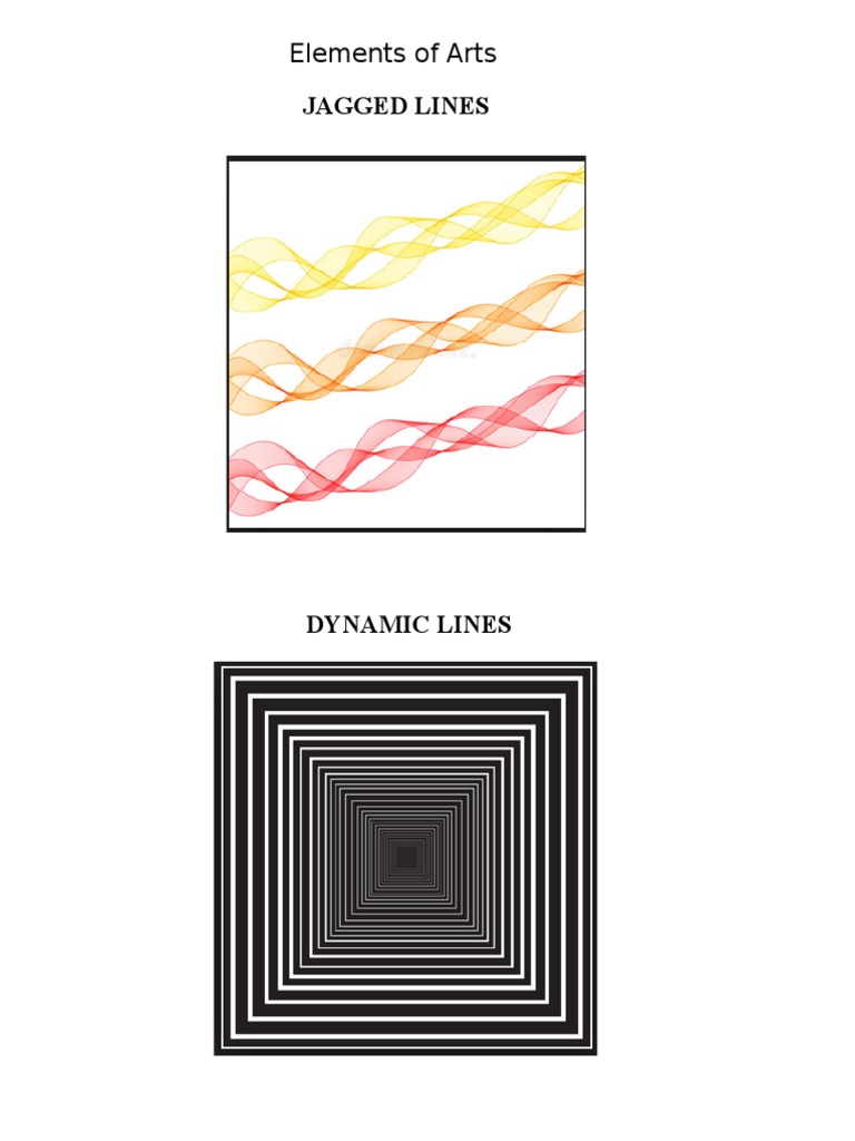 Elements of Art: Lines and More | PDF