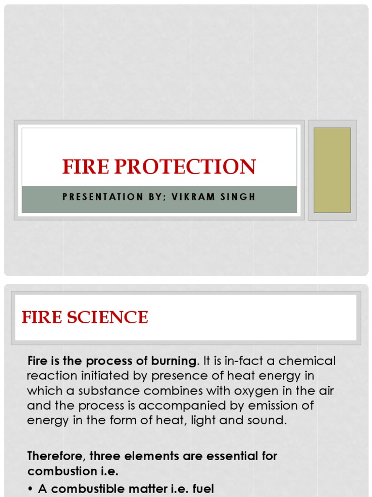 Fire Lecture - 2 | PDF | Fire Sprinkler System | Fires