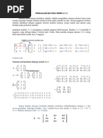 Determinan Matriks 3x3 Metode Sarrus Dan Minor-Kofaktor | PDF