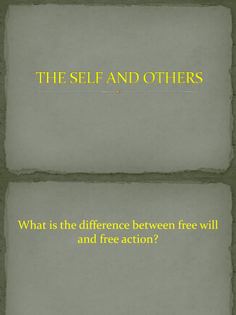 The Self and Others.. | PDF | Existentialism | Phenomenology (Philosophy)