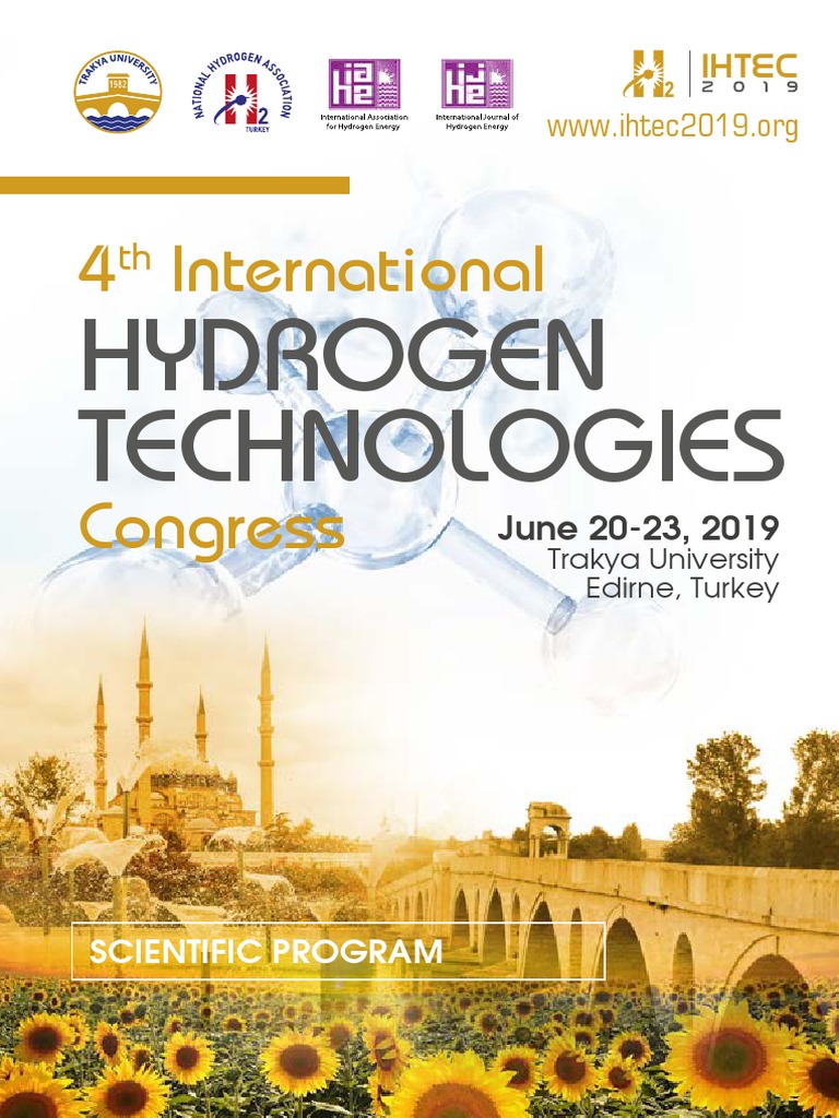IHTEC 2019 Program Booklet v13 | PDF | Fuel Cell | Hydrogen
