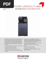 TASKalfa 4054ci Series Brochure | PDF | Computer Security | Security