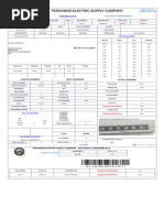 Sample Water Bill with Explanations | PDF