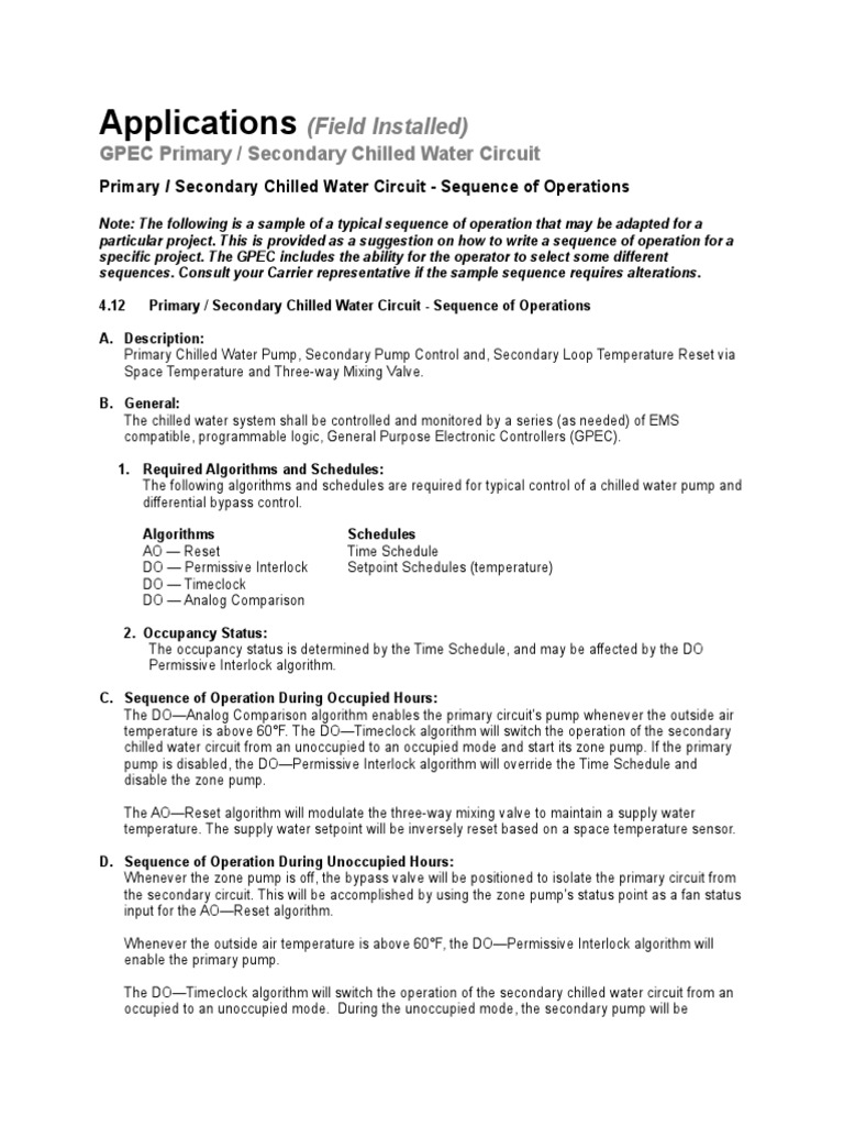 GS Controls | PDF | Pump | Switch