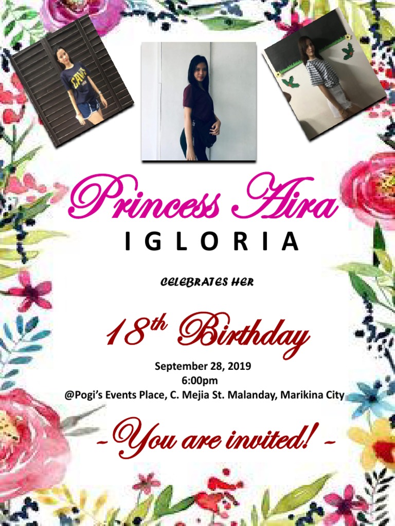 Princess Aira: I G L O R I A | PDF
