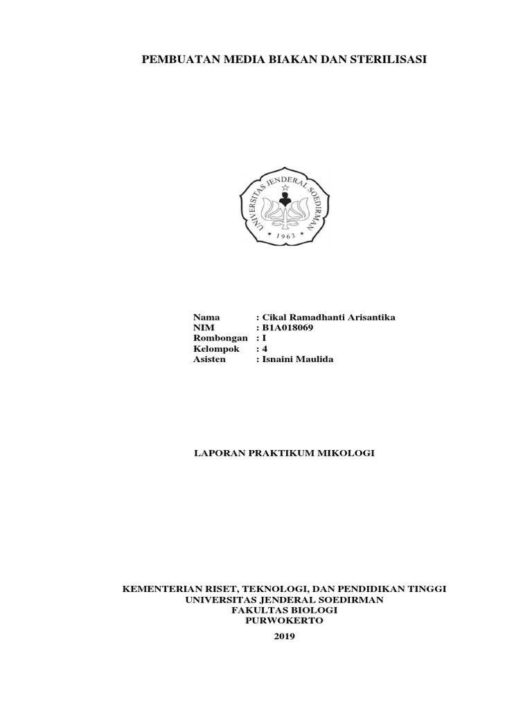 MIKOLOGI 2 - Pembuatan Media Biakan Dan Sterilisasi | PDF | Kesehatan ...