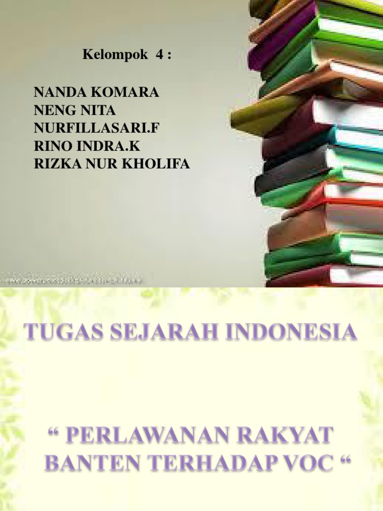 Perlawanan Rakyat Banten | PDF