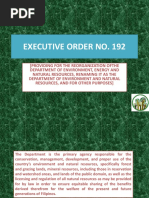 Executive Order No. 192, S. 1987 - Offi... Tte of The Republic of The ...