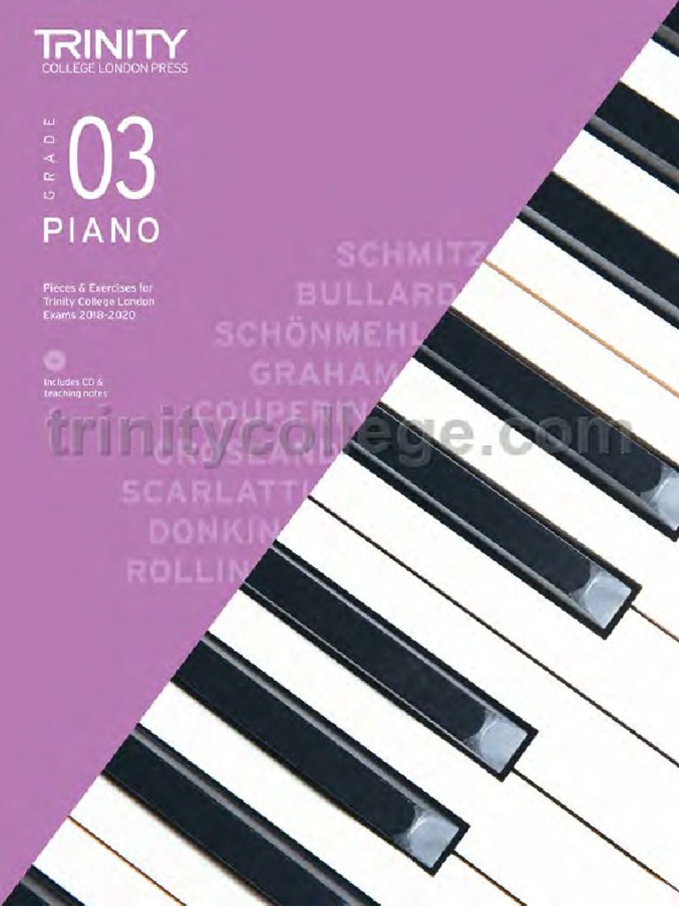 Trinity College London Piano Exam Pieces & Exercises 2018-2020 | PDF ...