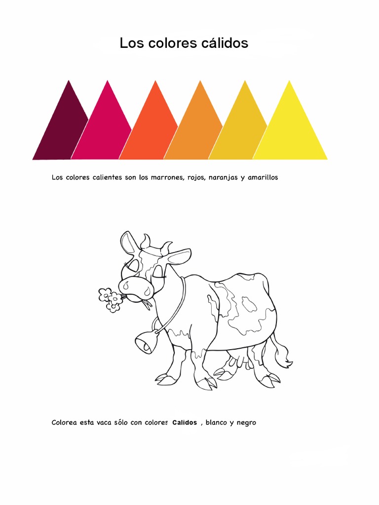 Colores Escalientes y Cálidos | PDF