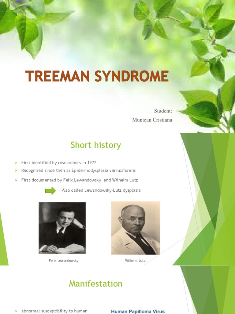 Treeman Syndrome | PDF | Medical Specialties | Cutaneous Conditions