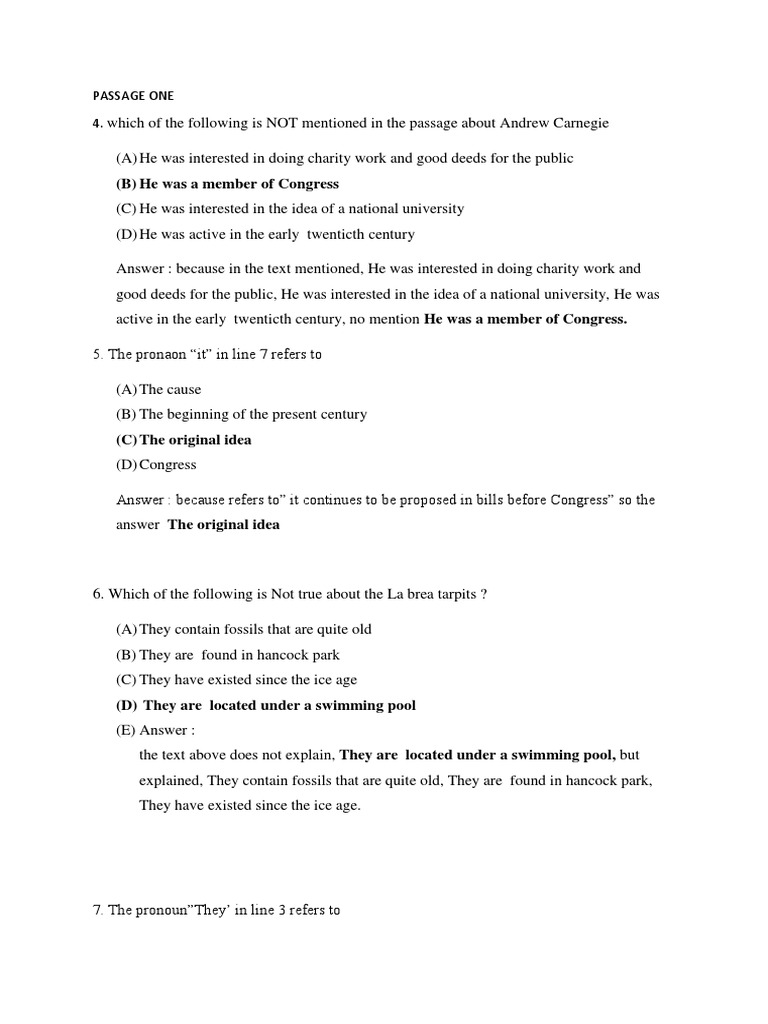 Passage One | PDF | Paleontology | Nature