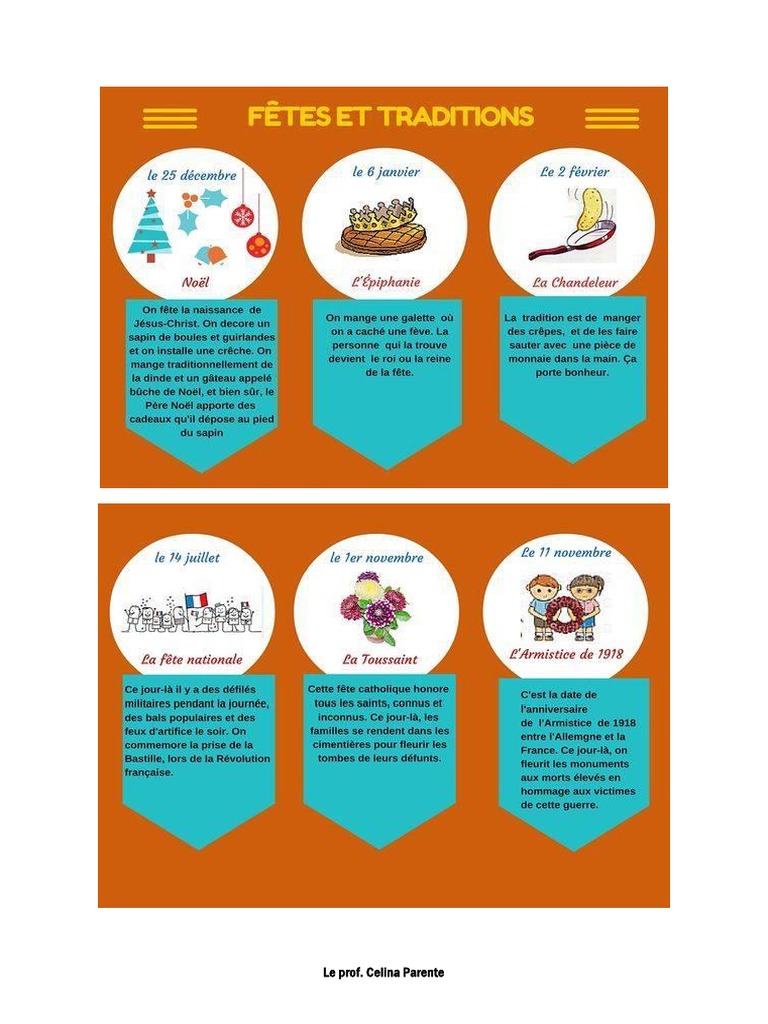 Fetes Et Traditions Francaises | PDF