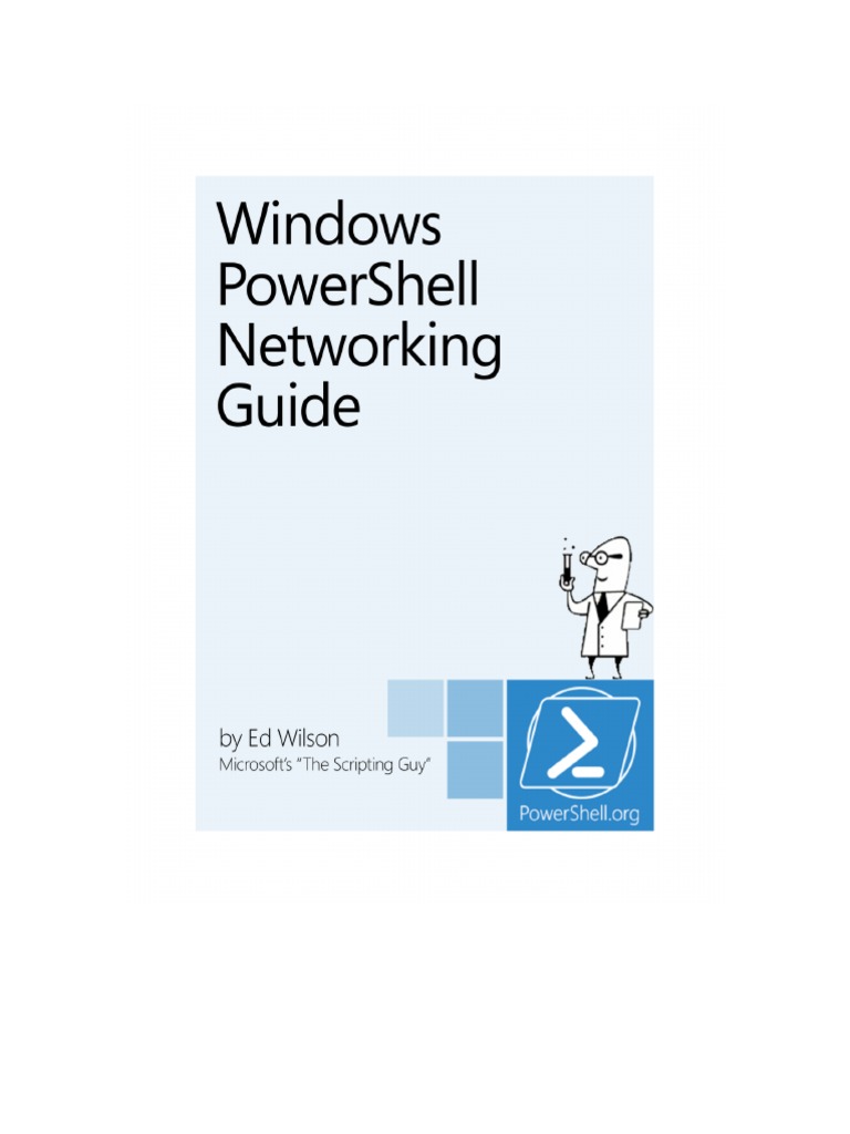 Powershell Networking Guide Pdf Parameter Computer Programming Command Line Interface