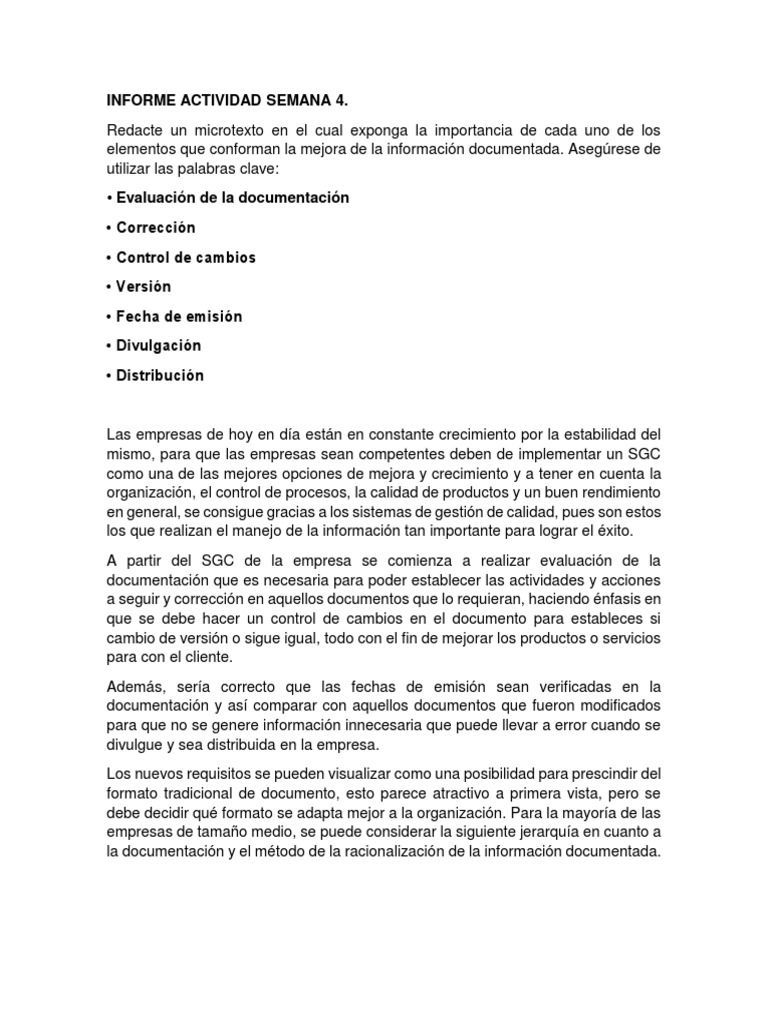 Microtexto 4 | PDF | Negocios