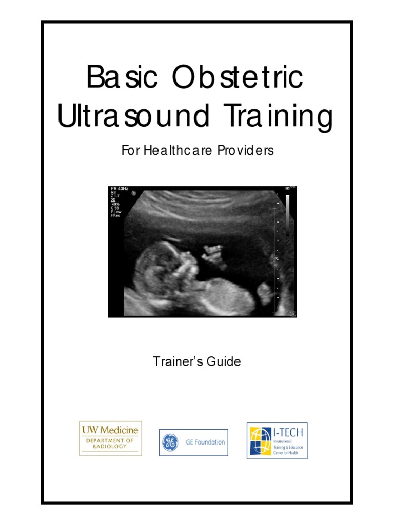Basic Obstetric Ultrasound Training: For Healthcare Providers ...