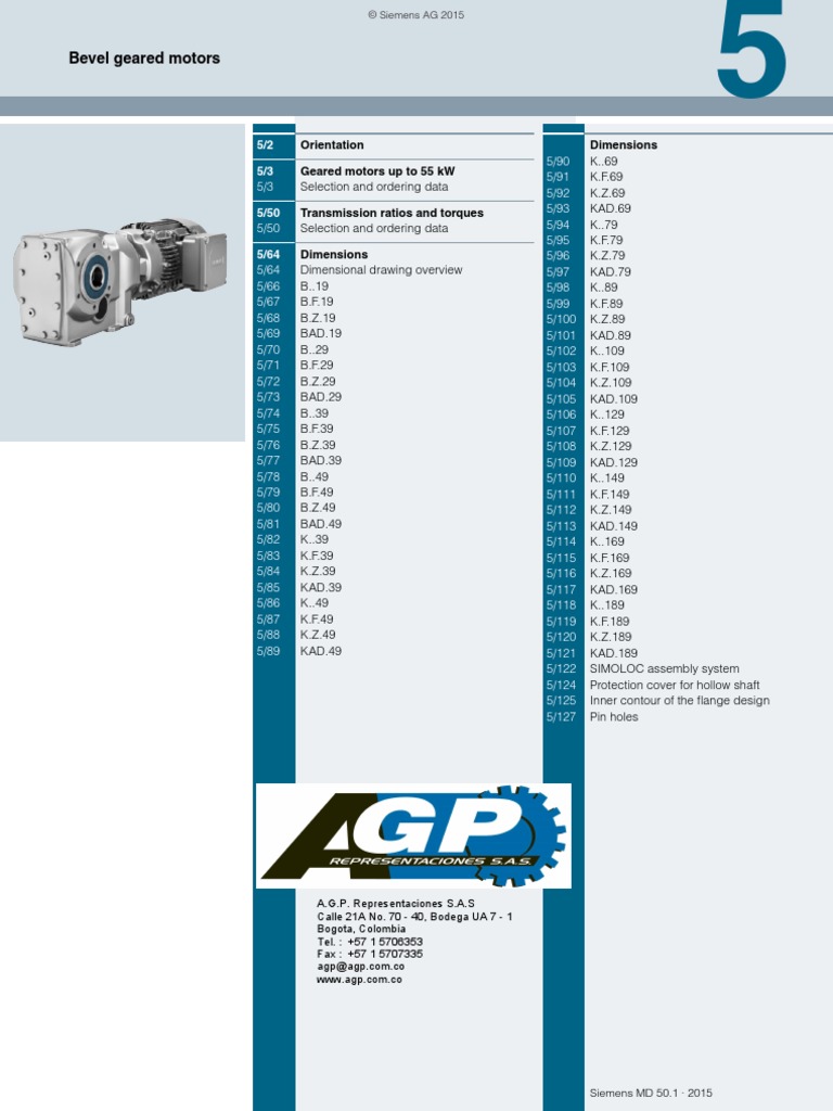 Reductores Siemens | Download Free PDF | Transmission (Mechanics ...