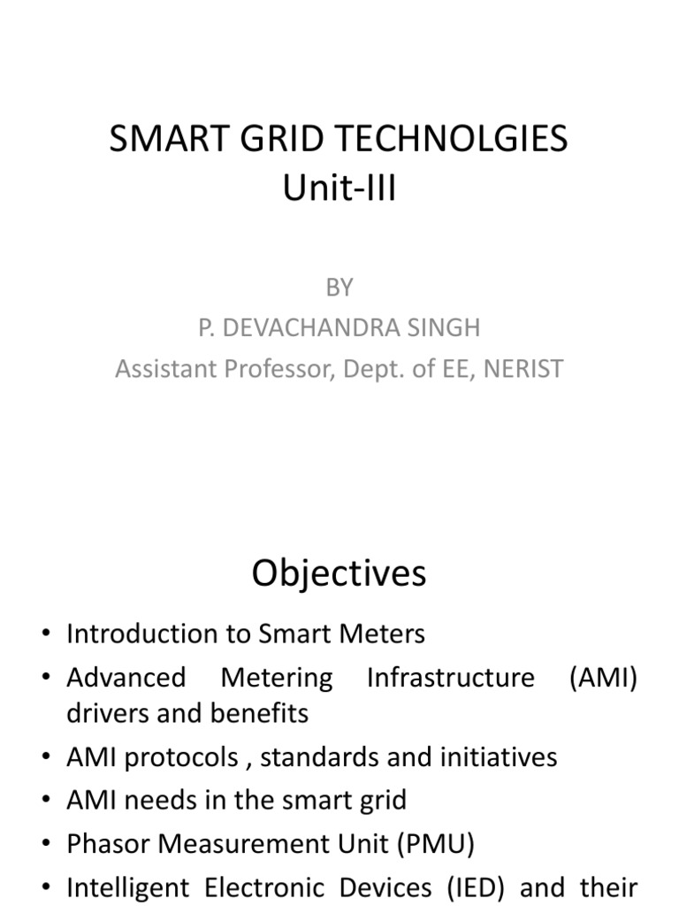 Smart Grid Tech for Engineers | PDF | Smart Grid | Analog To Digital ...