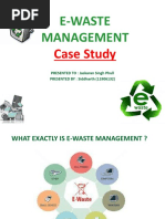 E Waste Management Project Report | PDF | Software Testing | Electronic ...
