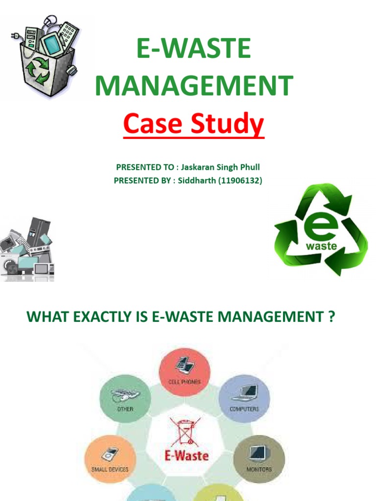 E-Waste Management: Case Study | PDF