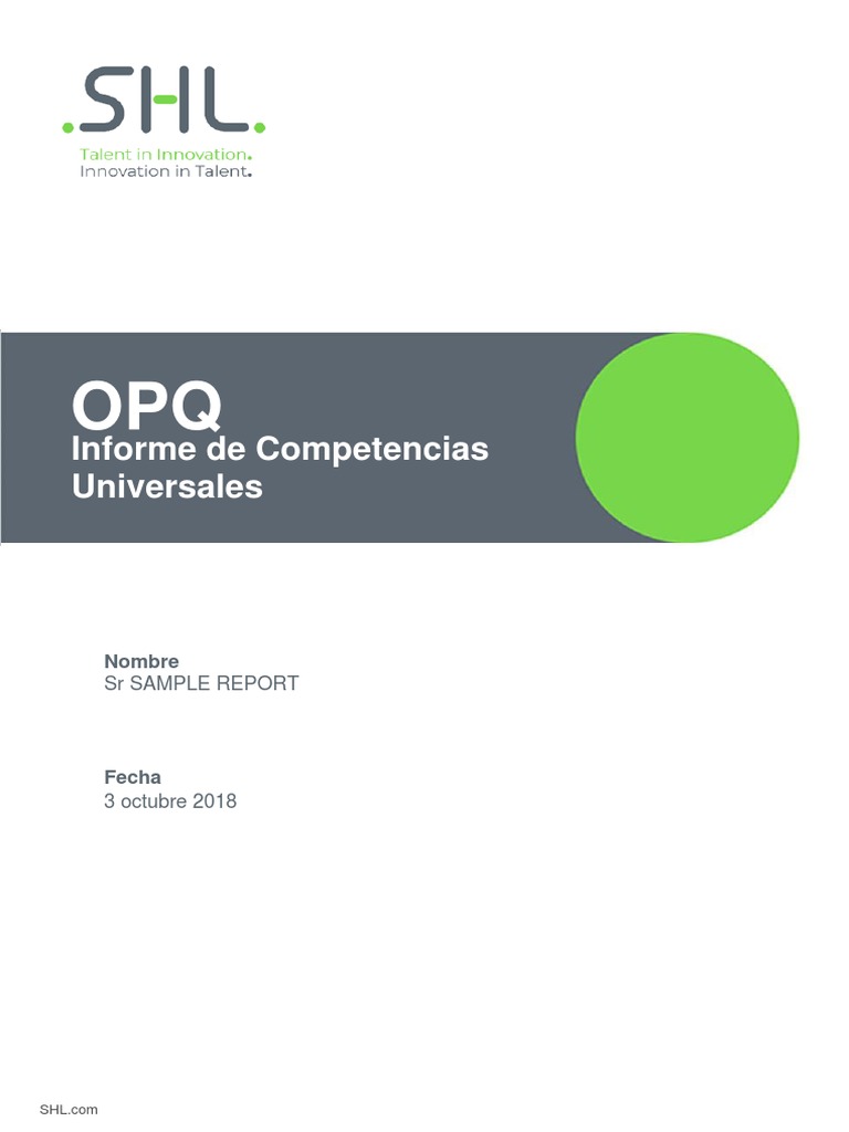 OPQ | PDF | Aprendizaje | Persuasión