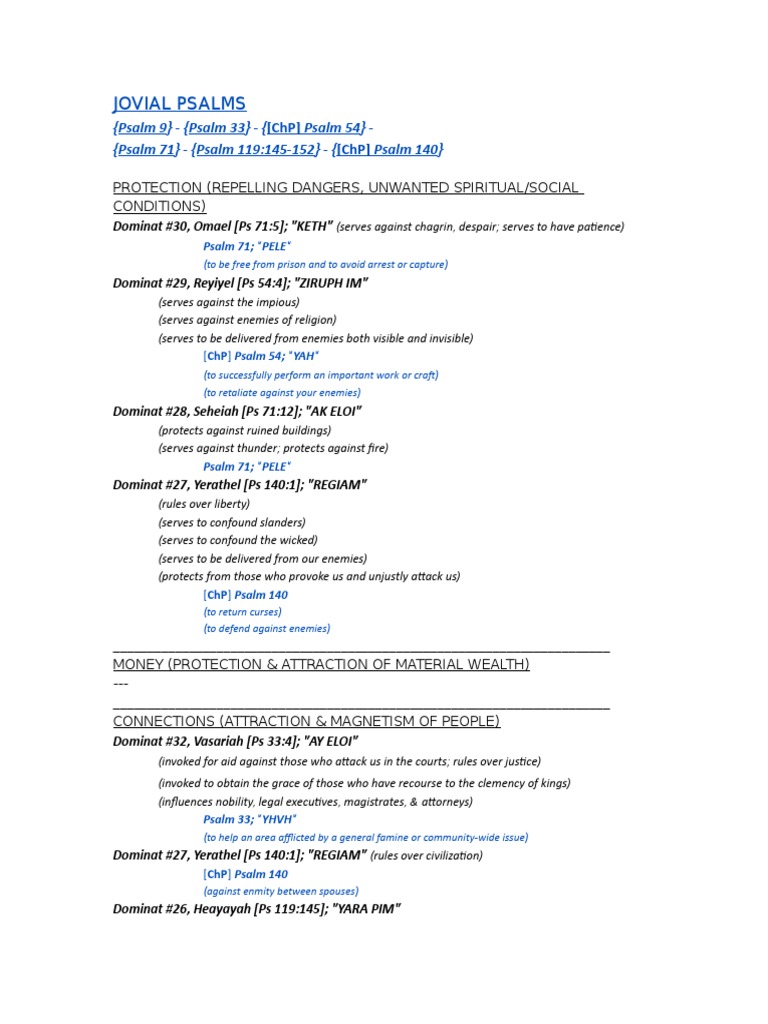 B02 Jupiter Shem Choir, Dominations (Hashmallim) | PDF | Religious ...