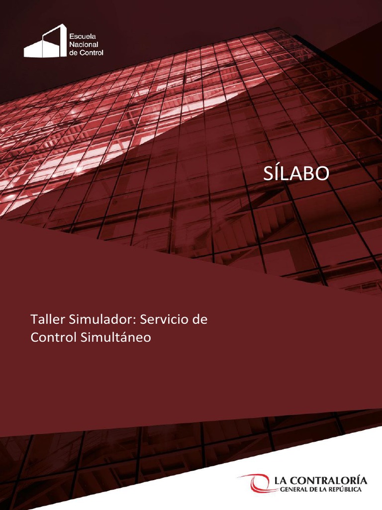 Servicio de Control Simultaneo | PDF | Planificación