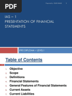 IPSAS 1 Financial Statement Guidelines | PDF | Audit | Going Concern