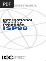 ISP 98-International-Standby-Practices PDF | PDF | Letter Of Credit | Business Law