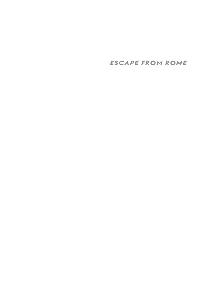 Scheidel EscapefromRome Final PDF | PDF | Roman Empire | Fossil Fuels