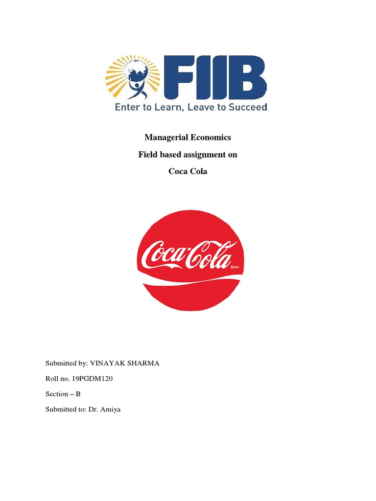 Coca Cola | PDF | Demand | Coca Cola