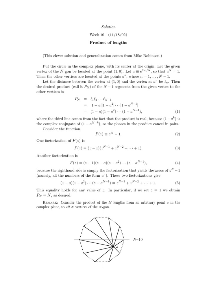 Physics Problem | PDF | Abstract Algebra | Analysis