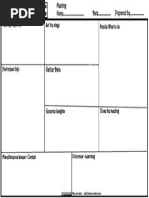 LENCIONI Weekly Tactical Meeting Template | PDF | Human Communication ...