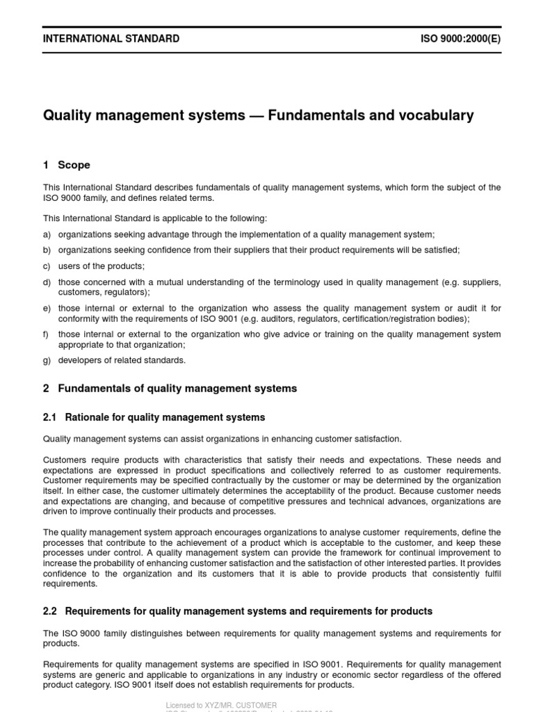 Watermark Sample | PDF | Quality Management | Iso 9000
