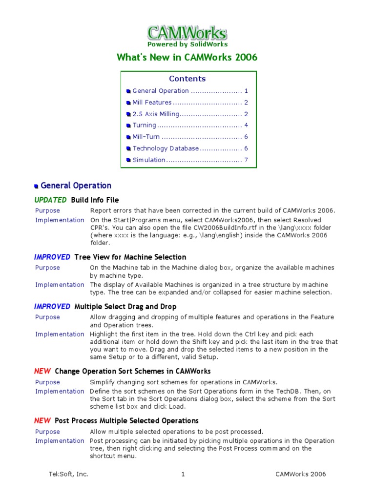 Camworks PDF | PDF | Parameter (Computer Programming) | Machining