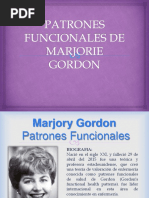 11 Patrones Funcionales Marjorie Gordon | PDF | Conceptos psicologicos | Ciencias del comportamiento