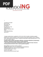 IZJAVA IZVOĐAČA RADOVA - II Krug | PDF