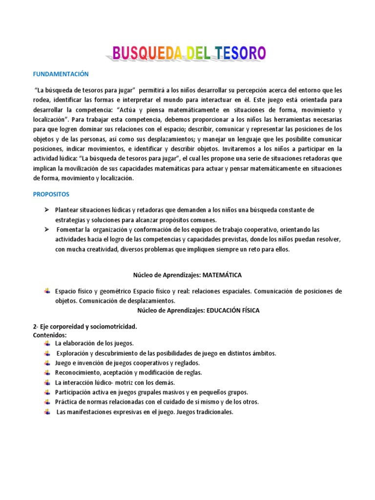 Desarrollo de capacidades espaciales y matemáticas a través del juego ...