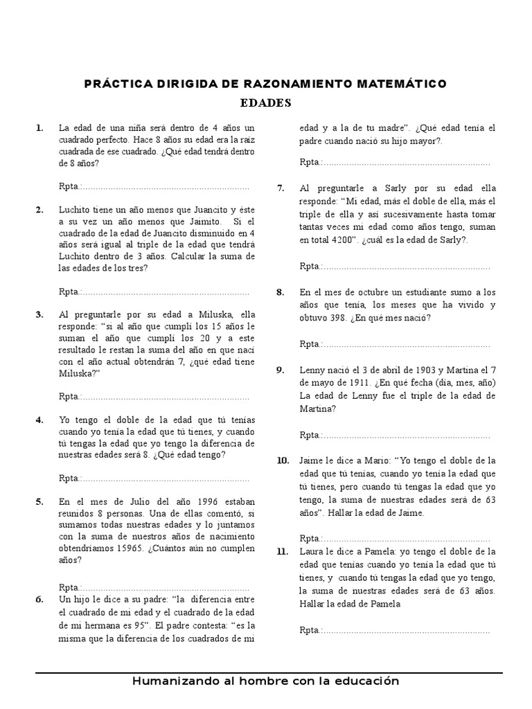 Edades RM | PDF | Religión y espiritualidad