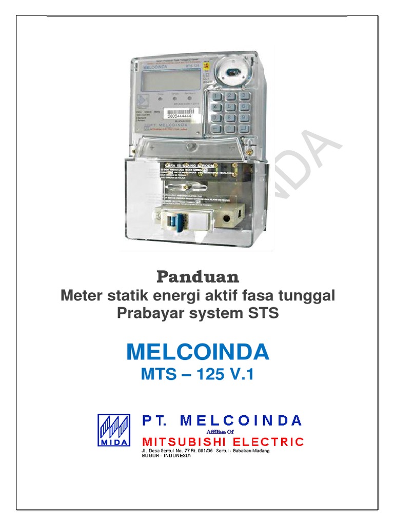 Panduan KWH Mts-125 v.1 Melcoinda 2018. | PDF