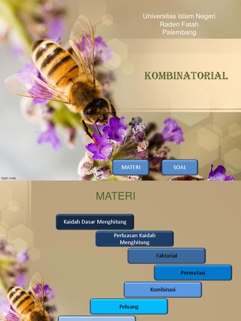 Kombinatorial | PDF | Metode & Bahan Ajar