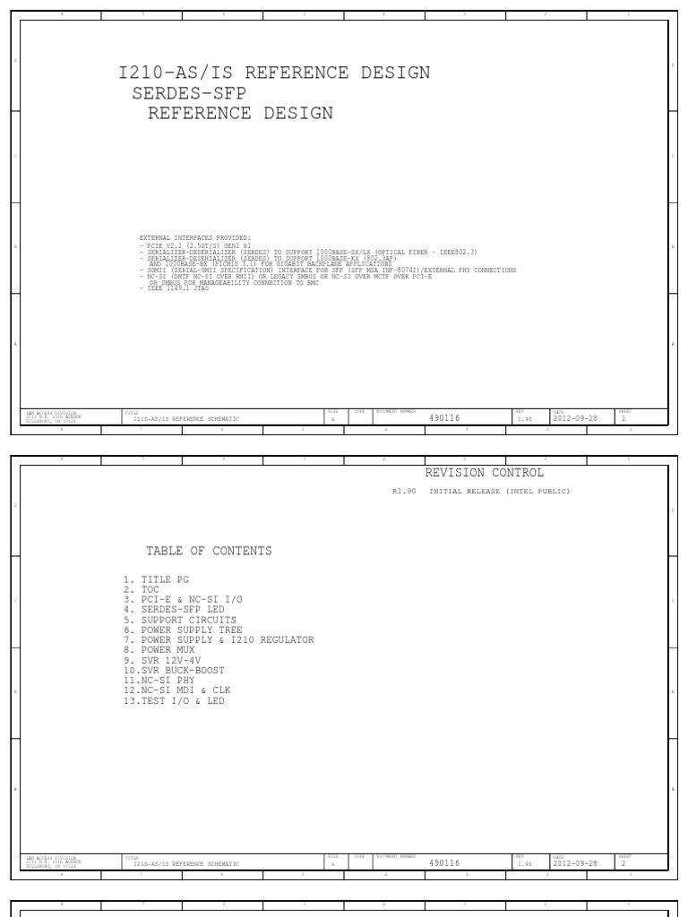 I210 Is Reference Design Schematic PDF | PDF | Ethernet ...