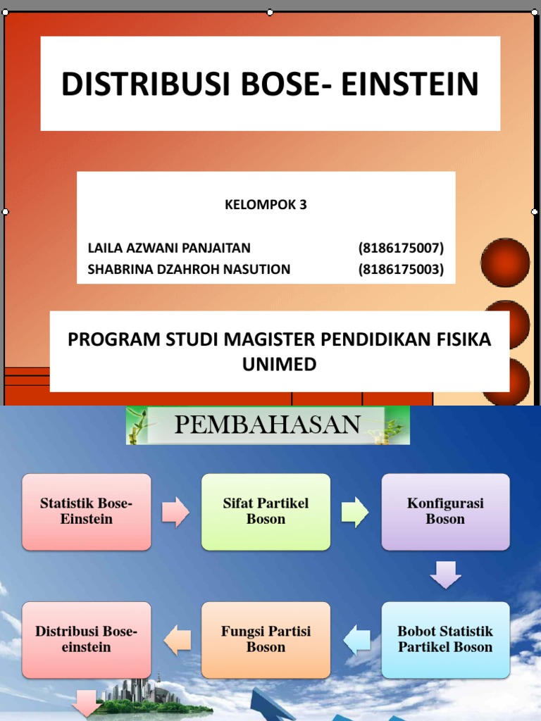 Distribusi Bose-Einstein Boson | PDF