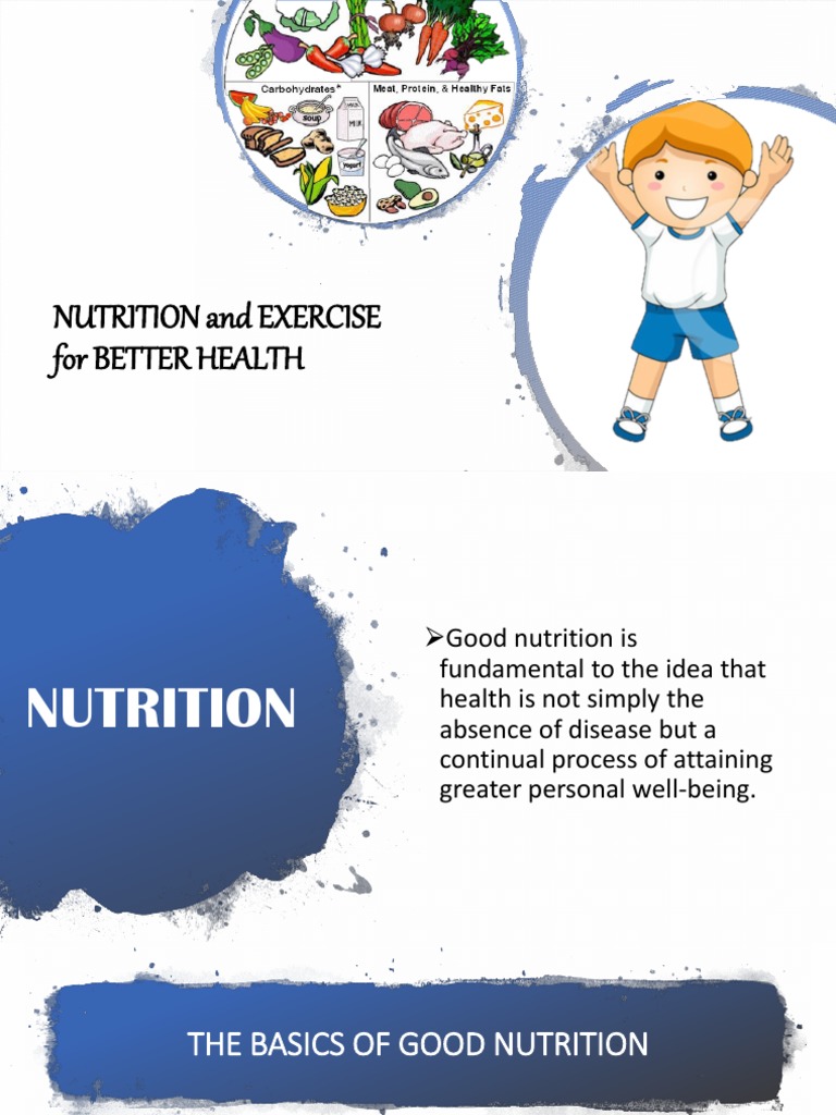 Nutrition and Exercise For Better Health | PDF | Nutrition | Diet ...