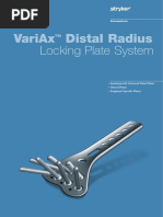 Medartis APTUS Distal Radius Guide | PDF | Drill | Limbs (Anatomy)