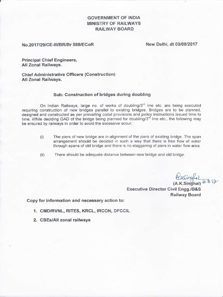 Construction of Bridge During Doubling PDF | PDF