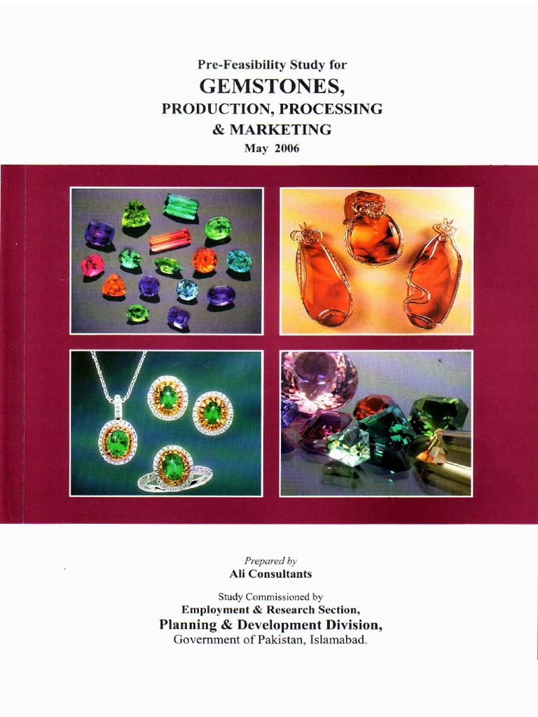 Gemstones, Production, Processing & Marketing PDF | PDF | Gemstone | Abrasive