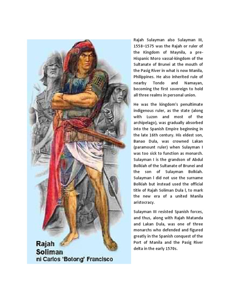 Rajah Sulayman | PDF